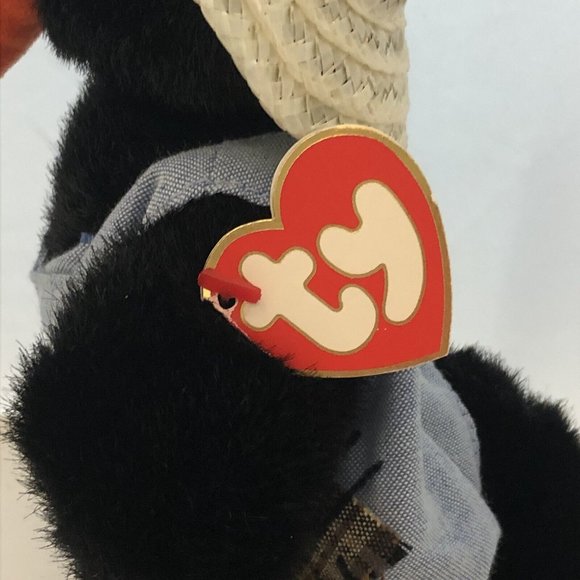 Vintage | Toys | 993 Ty Beanie Baby Cawley Crow How Does Your Garden ...